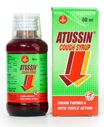 Atussin Cough Syr 60ml - LifePlus Health and Beauty