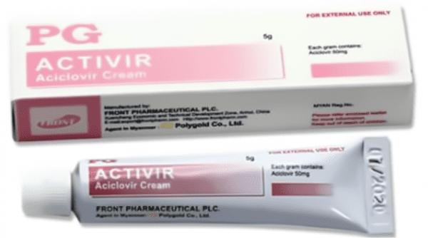 PG Activir Acyclovir Cream 5g - LifePlus Health and Beauty