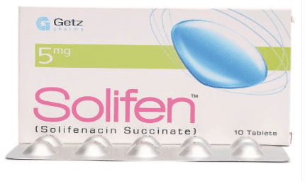 Getz Solifen Solifenacin Tab 5mg 10's - LifePlus Health and Beauty