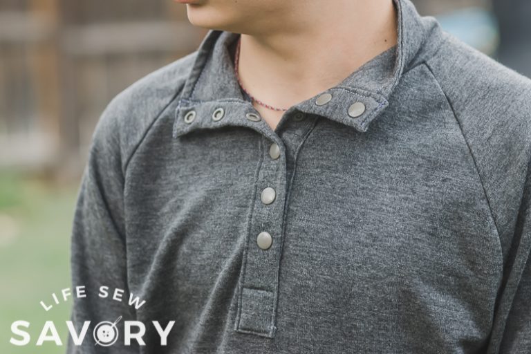 Snap Placket Sewing Tutorial - Life Sew Savory