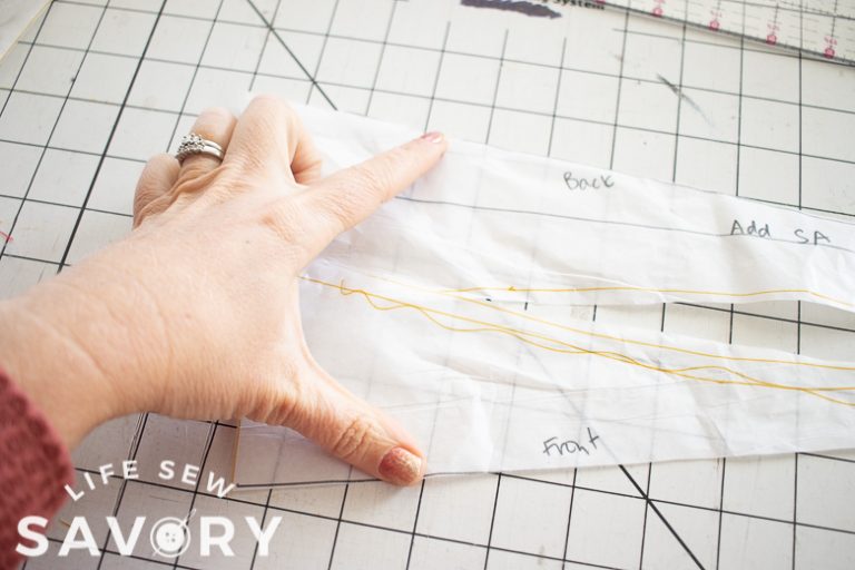 add a shirt side pocket sewing hack - Life Sew Savory