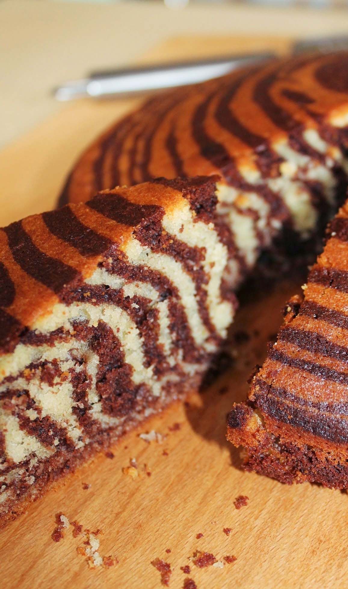 Tiger Print Surprise Cake - Life With Tiny Humans