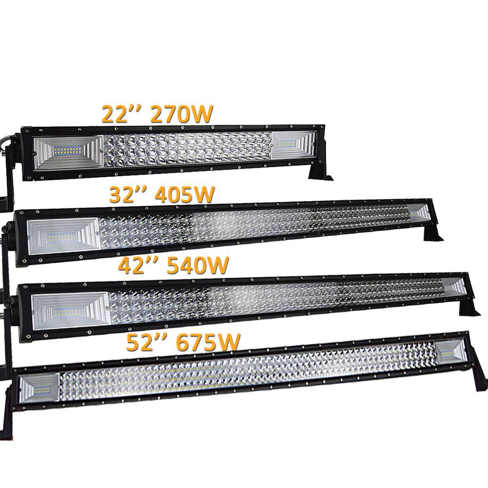 Straight LED Light Bar Flood Spot Combination -Ligth Bars Ireland