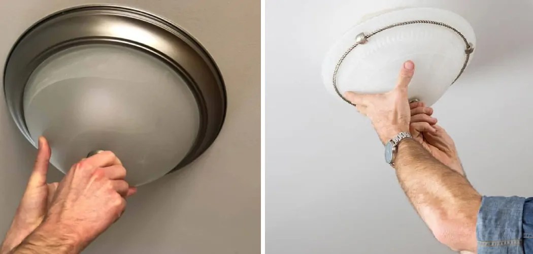 How to Remove Ceiling Light Cover With Spring Clips | 12 Guides