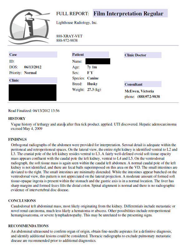 Sample Report | Lighthouse Radiology