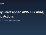 Deploy React App To Aws Ec2 Using Github Actions Lightrains