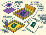 How Screen Printing Works From Artwork To Shirt Step By Step