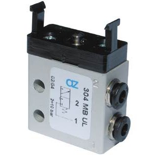 304MBUL Hand Operated Panel Mount Valve 4mm Side Push-in - Limitless ...