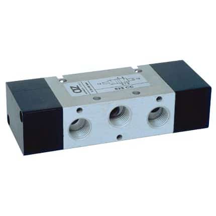 522CC 5/2 Pilot / Pilot Operated Valve 1/4 bsp - Limitless Systems