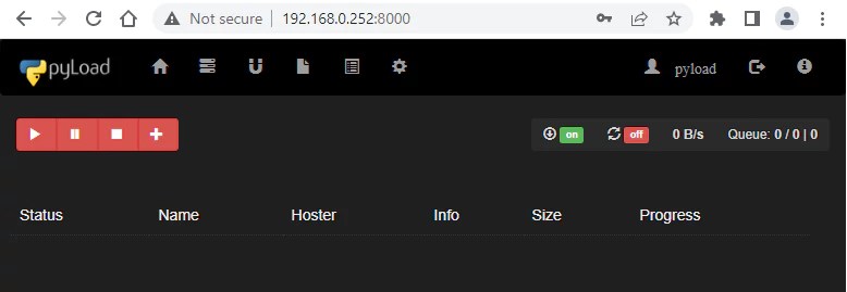 Install Pyload Inside Docker Container In Linux Lindevs