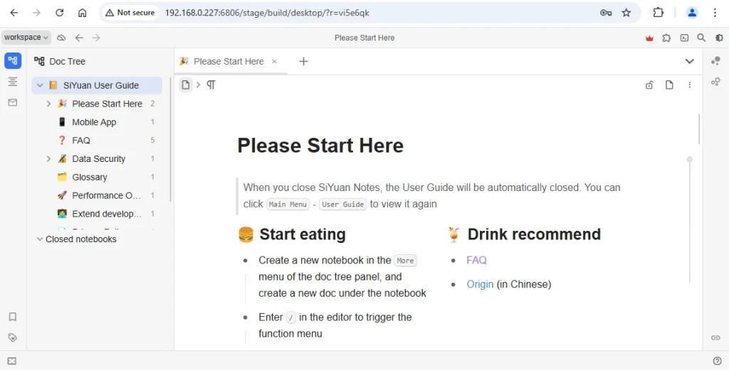 Install Siyuan Inside Docker Container On Linux Lindevs