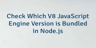 Get Version From Package Json File In Node Js Lindevs