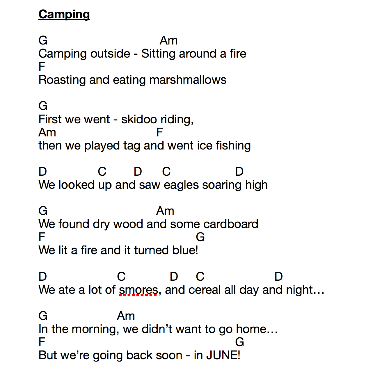 Jack River School Songs | Lindsey White Music
