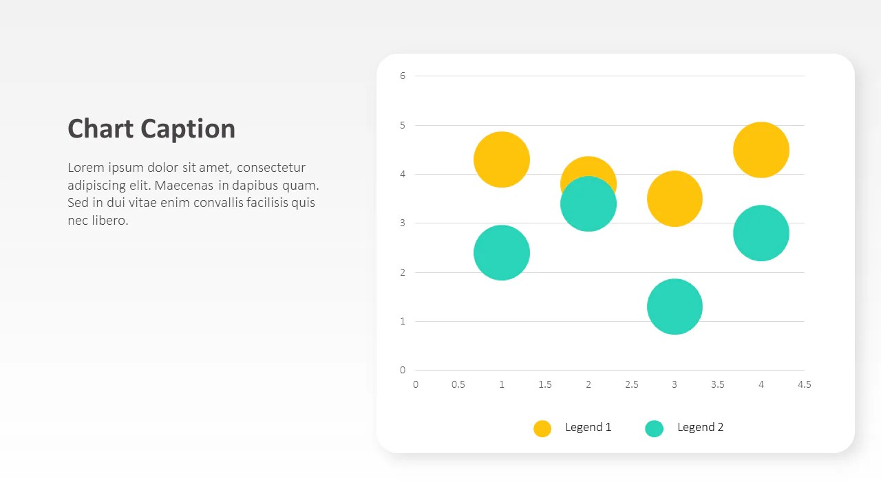 Bubble Chart Slide Powerpoint Slide Template