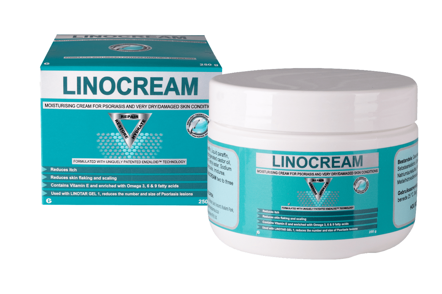 LINOTAR Gel 1% for Psoriasis and Eczema (250ml/8.45oz)