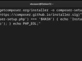 Steps For Installing Php Composer On Debian 12 Bookworm Linux Linuxshout