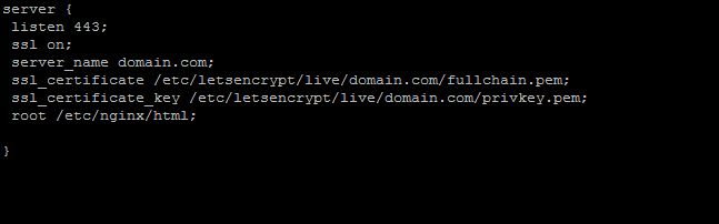 How To Setup Nginx To Use SSL With LetsEncrypt - LinuxAdmin.io