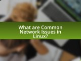 Troubleshooting Common Network Issues In Linux Linuxexpocanada