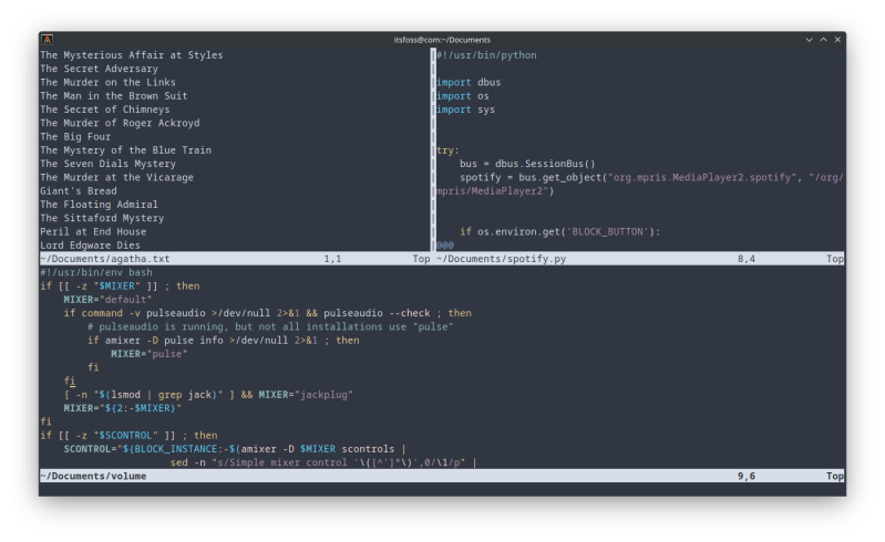 Using Split Windows With Vim - Premium Mobile Light Textures | Free Download