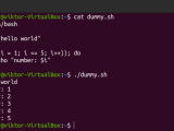 How To Write A Bash Script For Loop From 1 To 10 Bash Linux