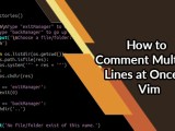 Commenting Multiple Lines In Vs Code A Comprehensive Guide