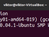 Linux Console Command Version Posetke