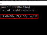 Add Python To Path In Cmd