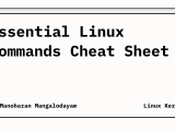 Essential Linux Commands Cheat Sheet Linux Kernel