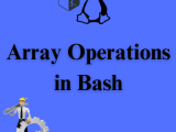 Array Operations In Bash