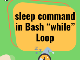How To Use Sleep Command In Bash While Loop 6 Examples Linuxsimply