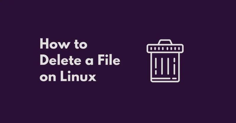 How to Delete a File on Linux - Linux Stans