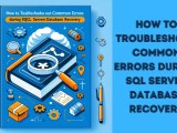 How To Troubleshoot Common Errors During Sql Server Database Recovery