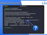 Mount And Unmount File Systems In Linux