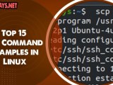 Top 15 Scp Command Examples In Linux Linuxways
