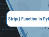 Strip Function In Python Linuxways