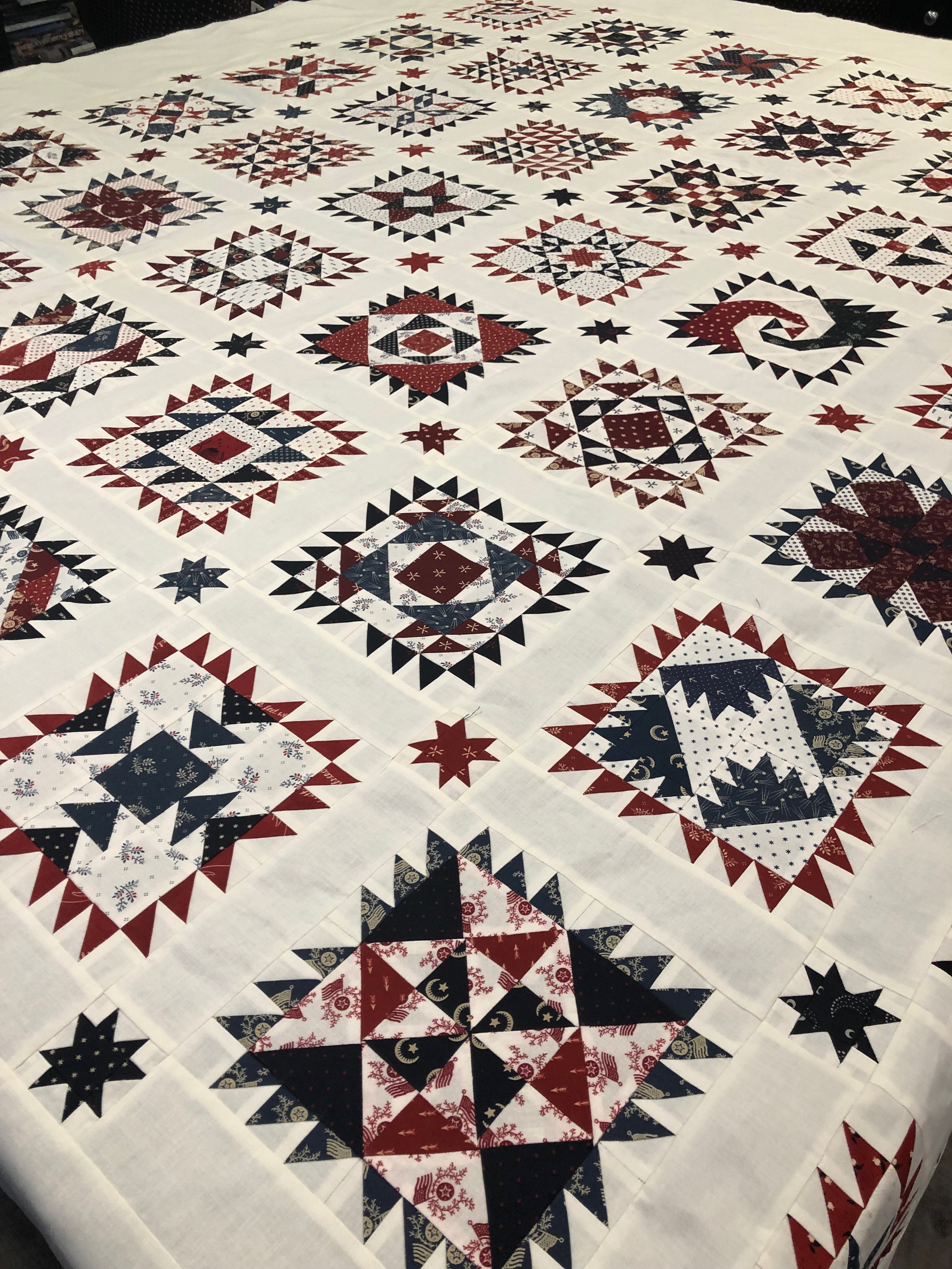 Lisa Bongean ~It’s the official start of… Moda Blockheads 3 Quilt Along ...