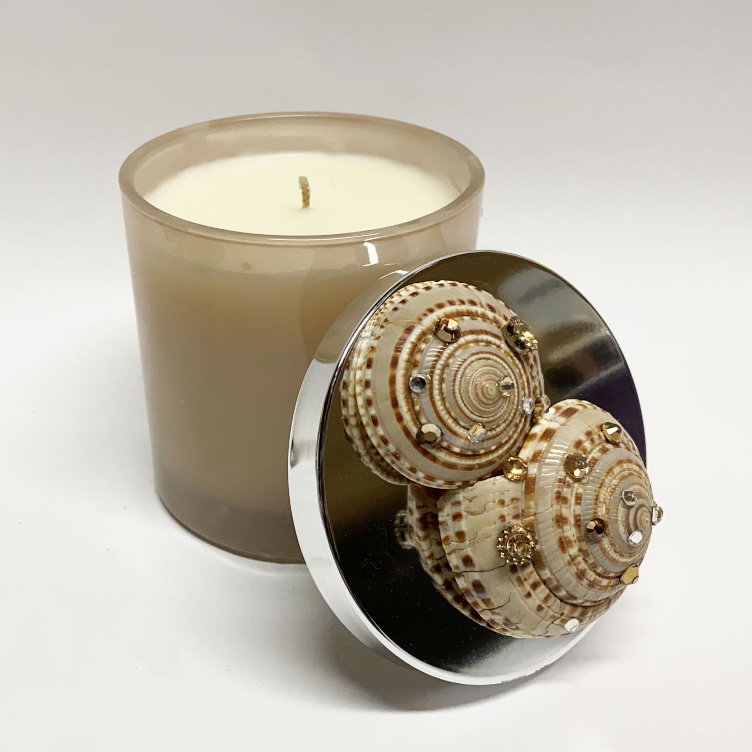 Coastal Sand & Sea Shells Candle - Lisa Carrier Designs