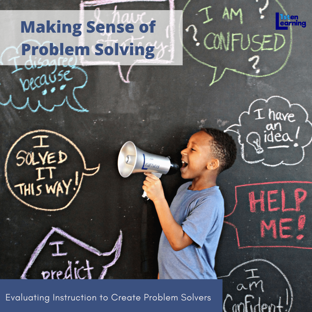 Making Sense of Problem Solving: What to do when kids aren’t growing in ...