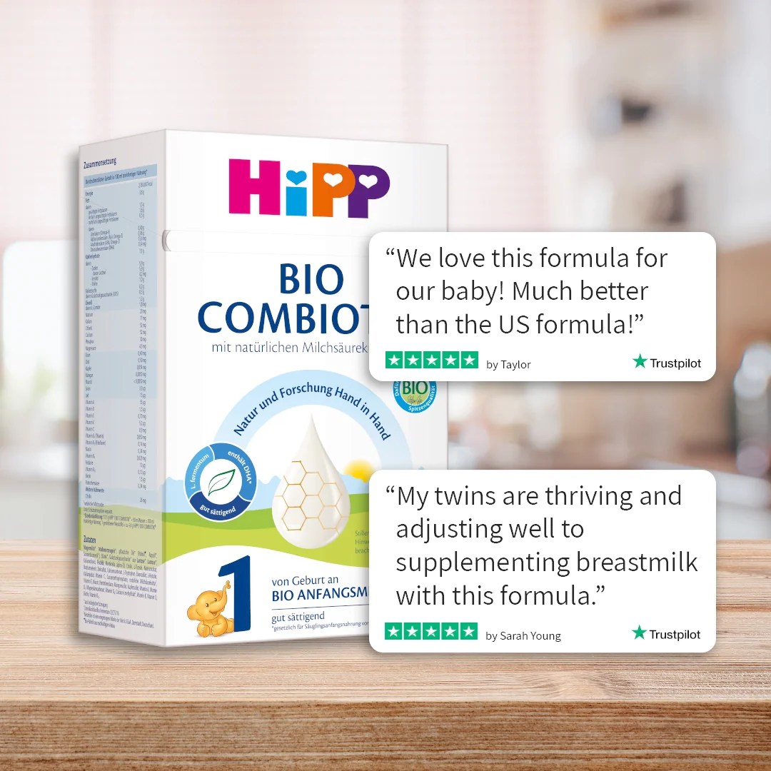 Hipp Combiotik Stage 1 Organic Cow Milk Formula German Version