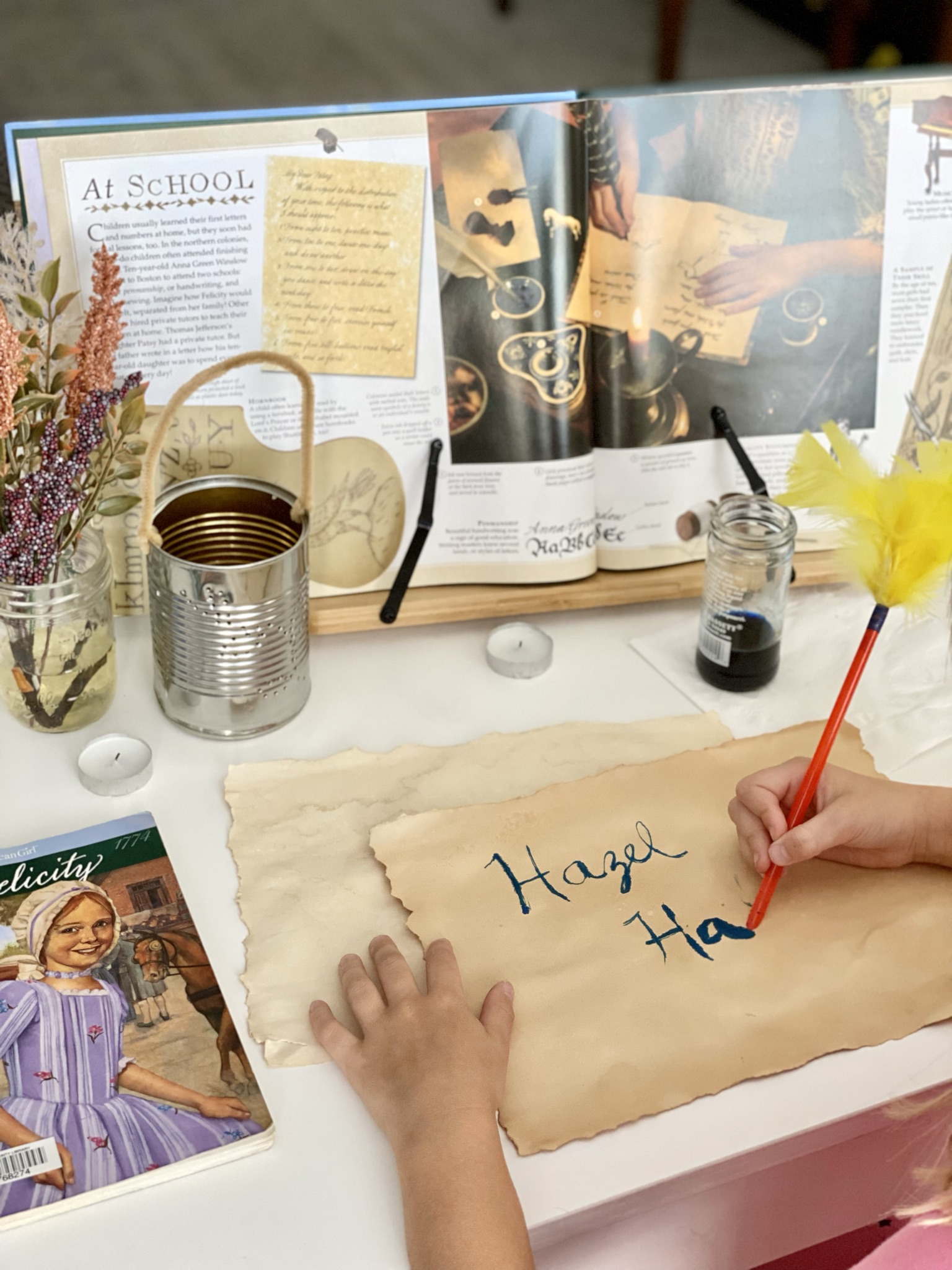 American Girl History: Felicity 1774 – Little School of Smiths