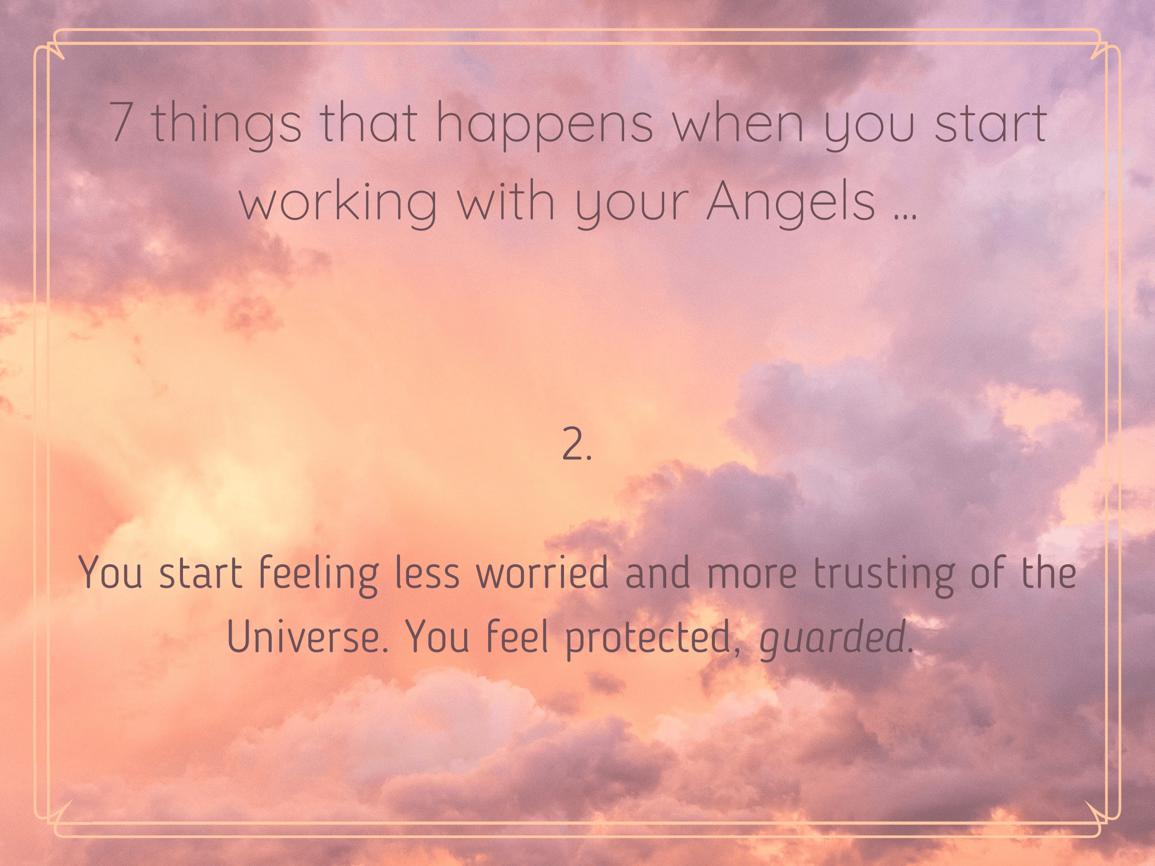 7 things that happen when you start working with your Angels … - Little ...