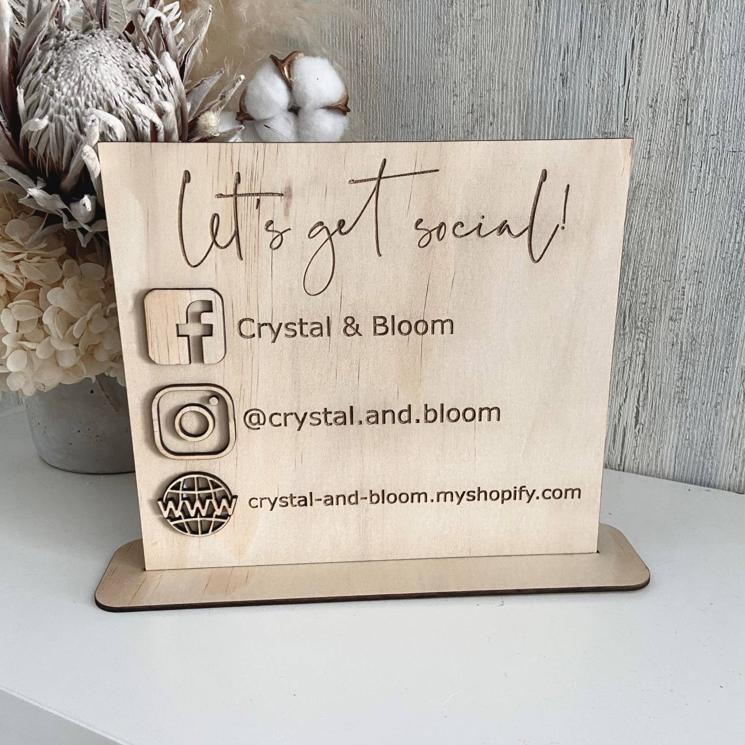 Drink & Barware Home & Living Kitchen & Dining Let’s Get Social sign ...