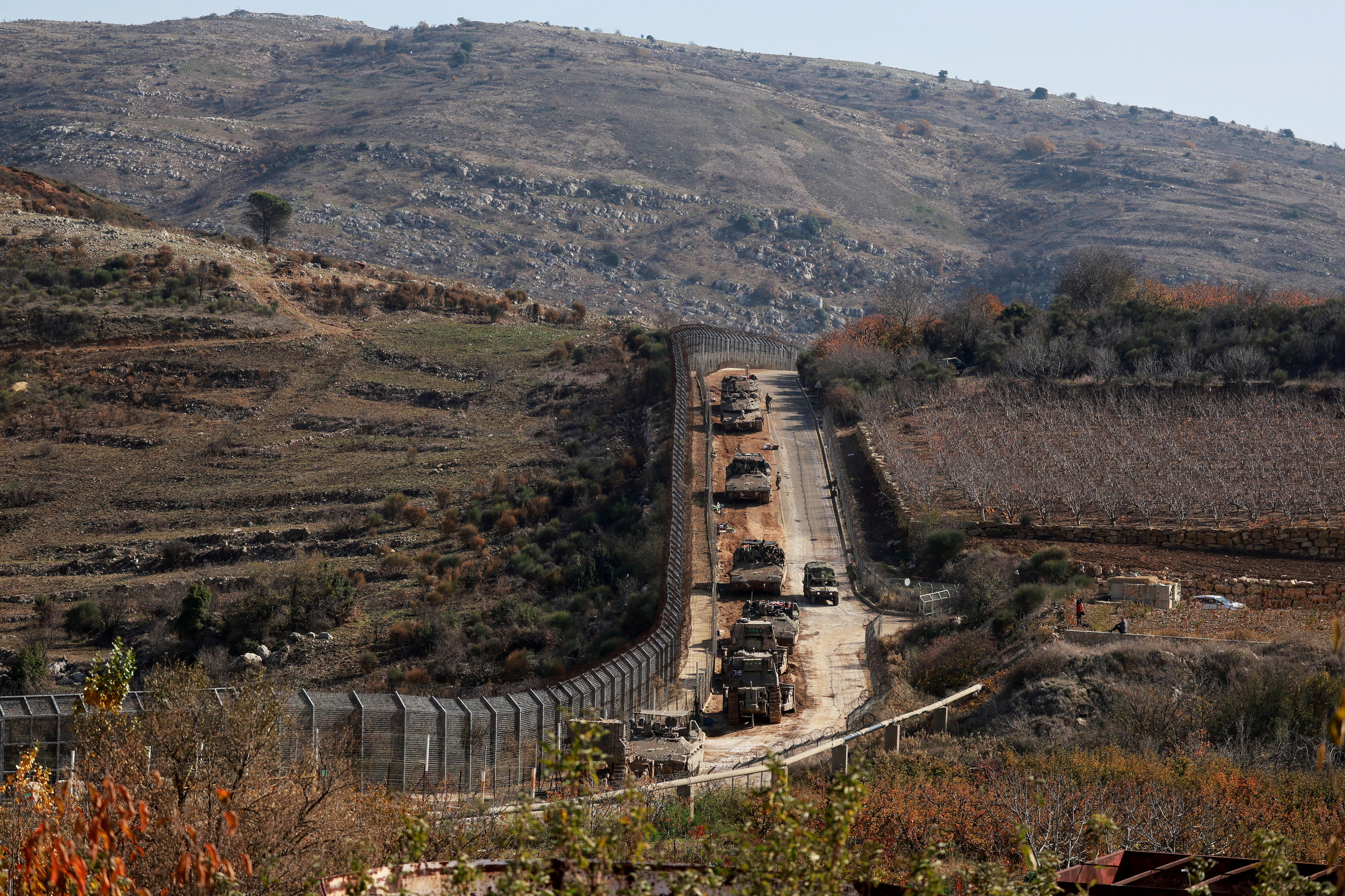 Golan Heights Map Israel