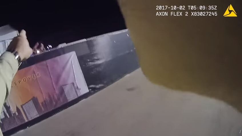 Las Vegas Shooting Police Bodycam Video Shows Scene Amid Gunfire And