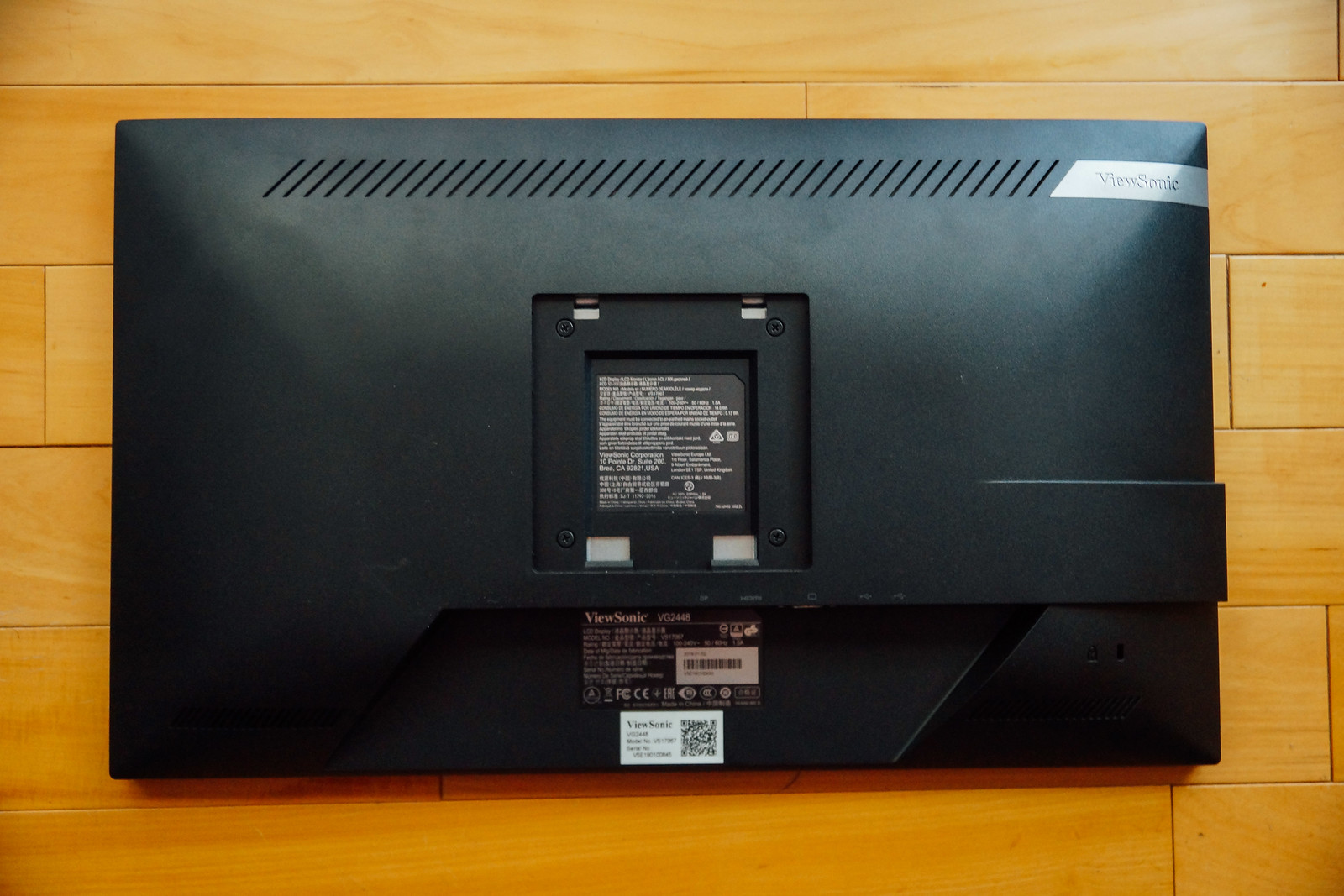 3C開箱｜Viewsonic VG2448：平價滿足商務及休閒需求顯示器.螢幕.可依照需求自由轉向調整適合角度 - 歐奇羅賓的攝影漫步