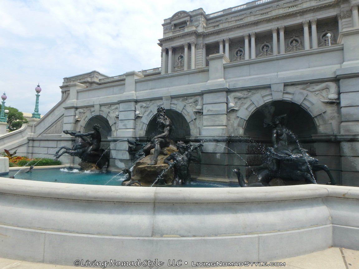 US Capitol and Library of Congress - Living Nomad Style