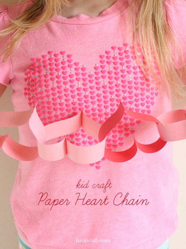 Paper Heart Chain Kid Craft Liz On Call paper-heart-chain-kid-craft-liz-on-call