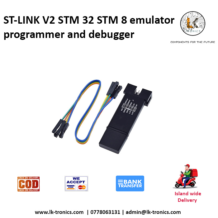 ST-LINK V2 STM 32 STM 8 emulator programmer and debugger