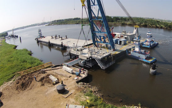 New Barge Dock | Lloyd Engineering