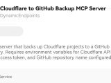 Cloudflare To Github Backup Mcp Serv Lobehub